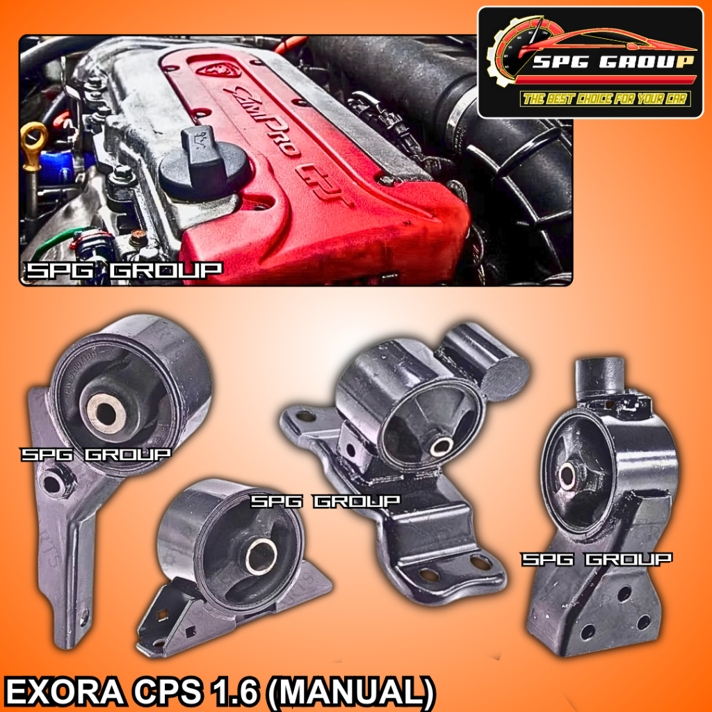 GENUINE TCA AUTOMOTIVE ENGINE INSULATOR MOUNTING KIT PROTON EXORA CPS 1 ...