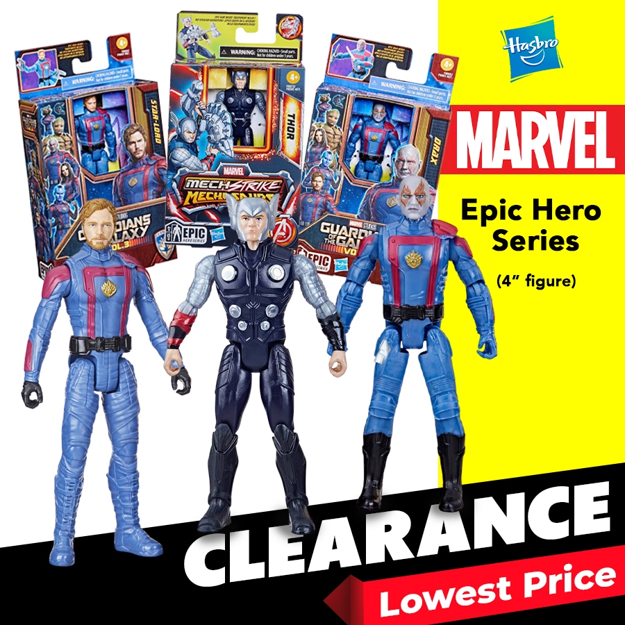 Original Hasbro MARVEL Epic Hero Series Mech Strike Mechasaurs Thor ...
