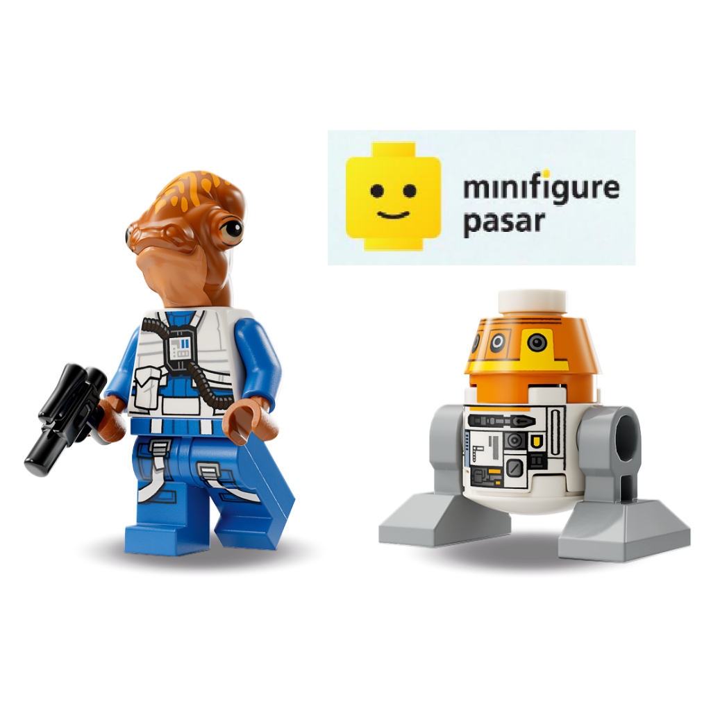 sw1307 sw1308 Lego Star Wars Ahsoka 75357 - Lt. Beyta C1-10P (Chopper ...