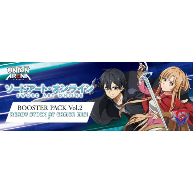 UNION ARENA BOOSTER PACK : SWORD ART ONLINE VOL.2 (BOX) | Shopee Malaysia
