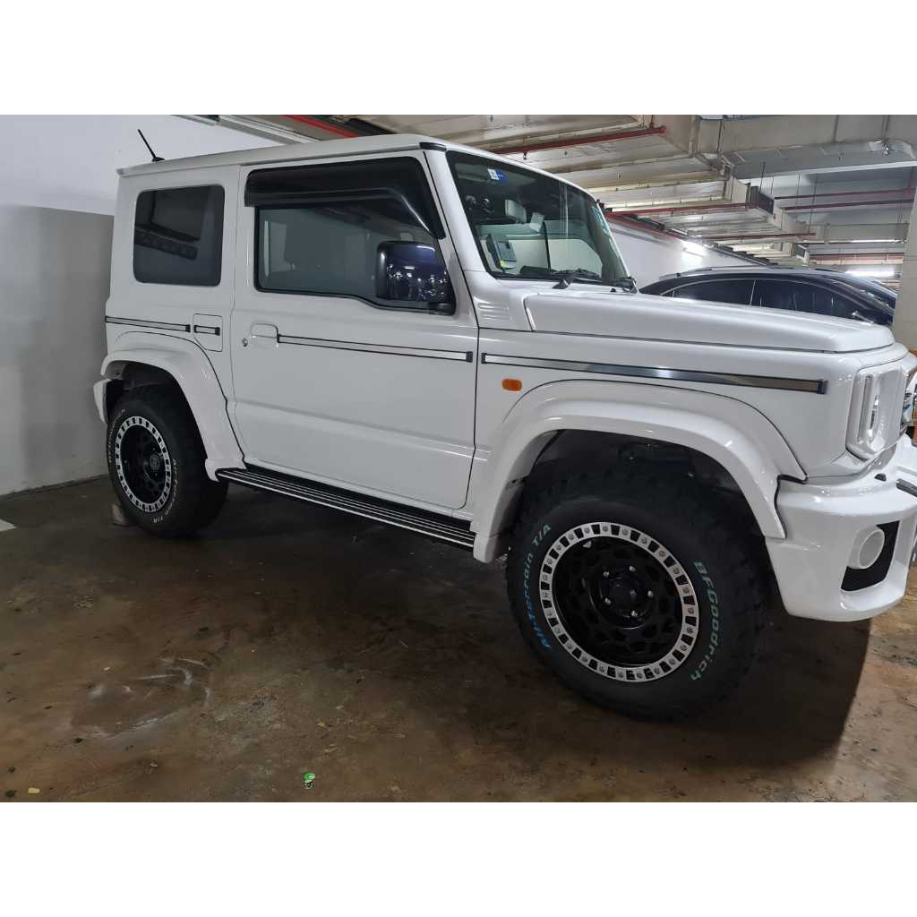 (Set of 5) 1664 Style Rim Wheels With Tyres Bundle Package Kenda KR28 BFGoodrich KO2 Dunlop AT2 ...