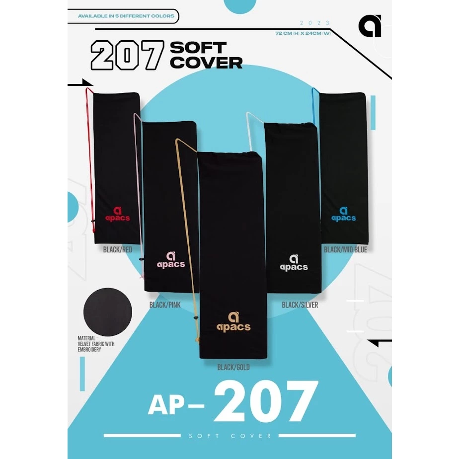 APACS Racket Soft Cover AP 207 (ORIGINAL) | Shopee Malaysia
