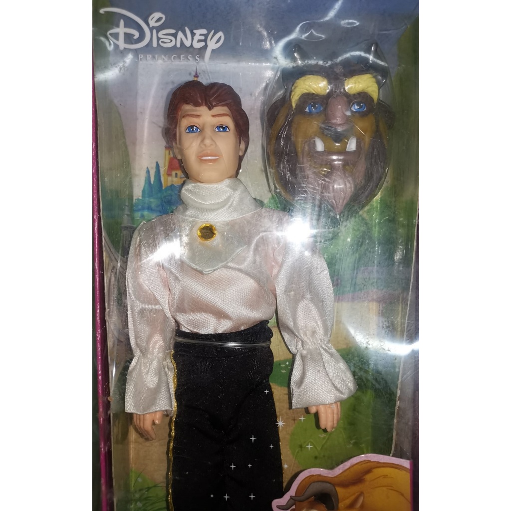 Disney Beast Classic Princess Doll Beauty and the Beast Adam beast head ...