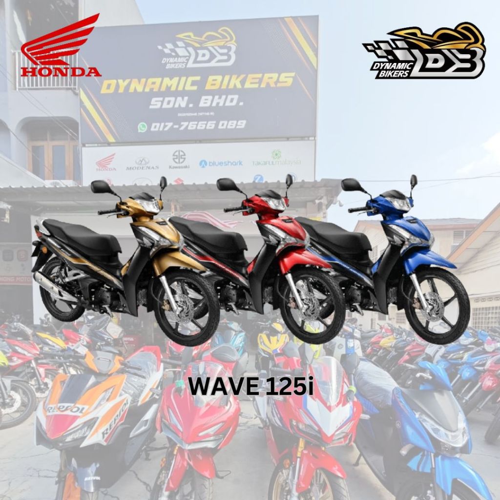 Honda Wave 125i / Wave125 / Double Disc Brake / 2 Disc Brake | Shopee ...