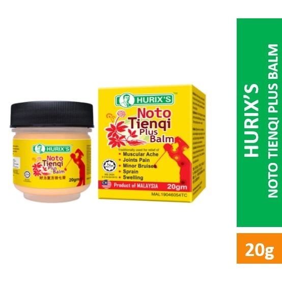HURIX'S NOTO TIENQI PLUS BALM 20gm | Shopee Malaysia