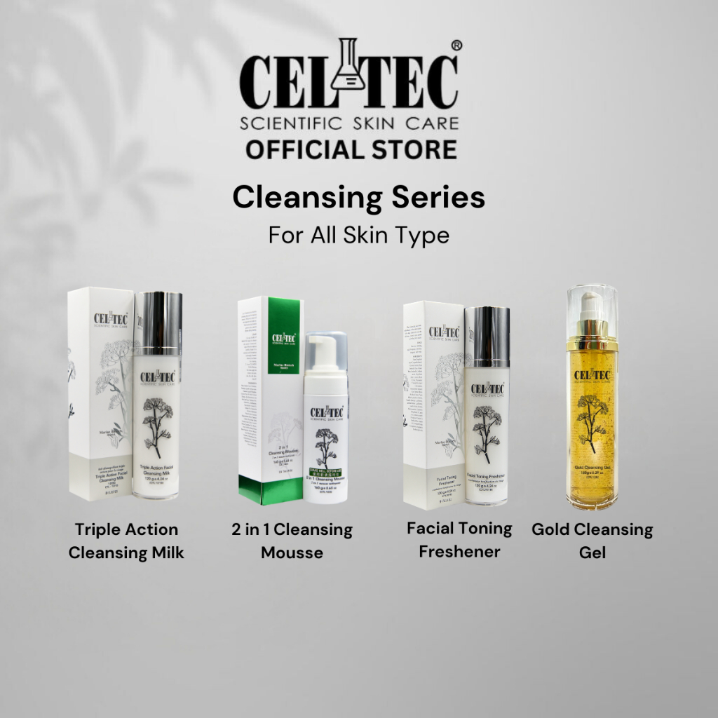 CELTEC Facial Cleansing Series 面部清洁系列 | Shopee Malaysia