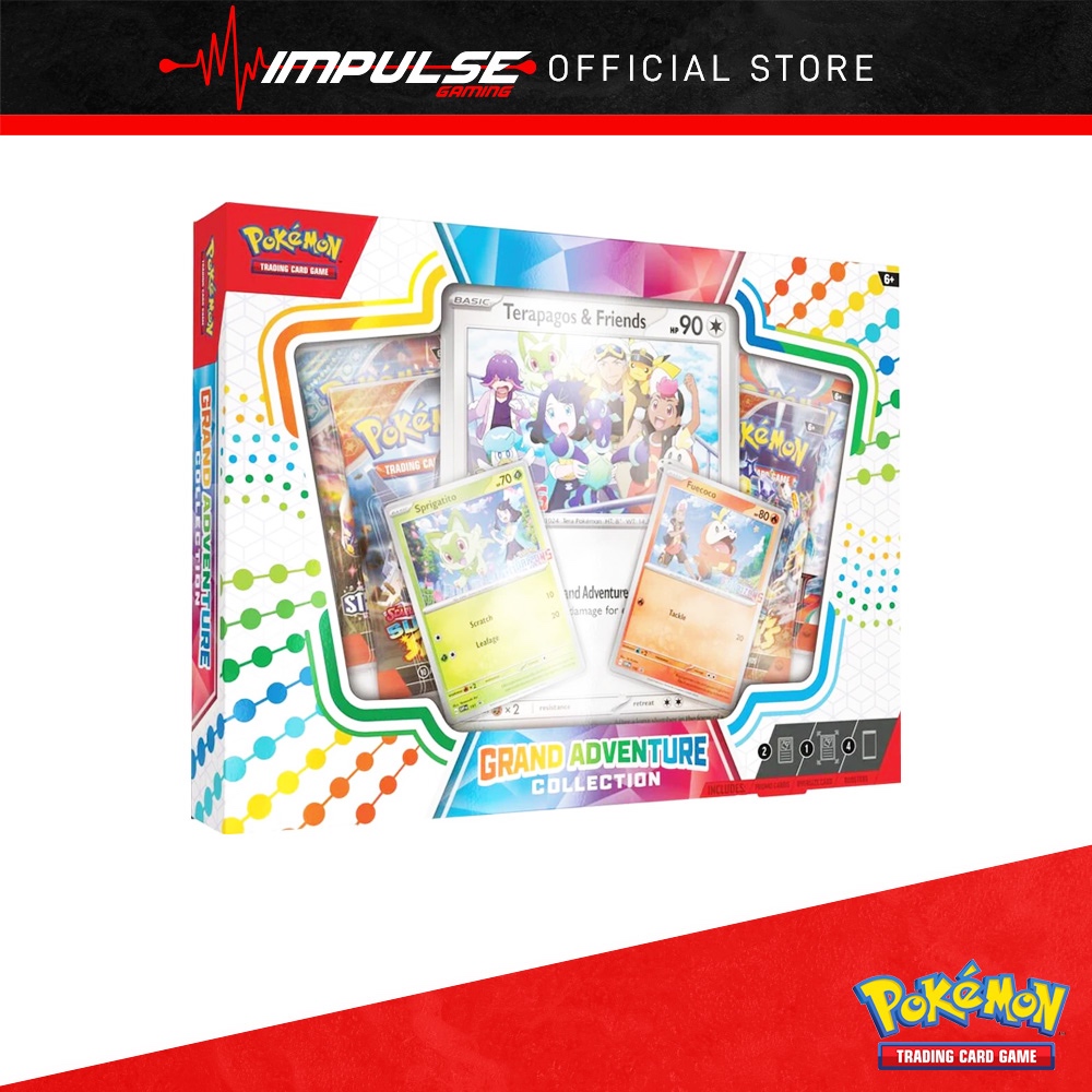 Pokemon TCG Grand Adventure Collection: Terapagos & Friends English ...