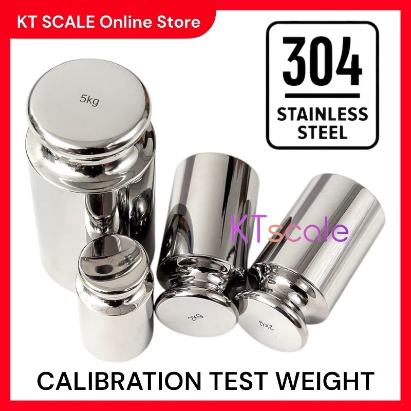 1KG 500G M1 GRED STAINLESS STEEL BATU PEMBERAT TEST WEIGHT | Shopee ...