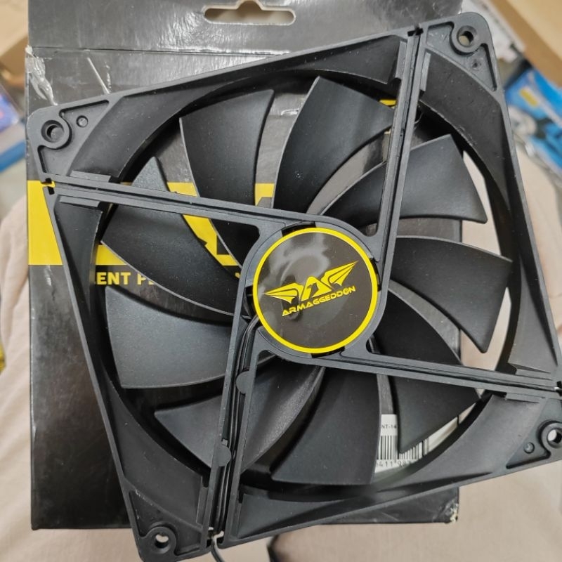 Armaggeddon Silent Performance Fan 14cm (box dented) | Shopee Malaysia