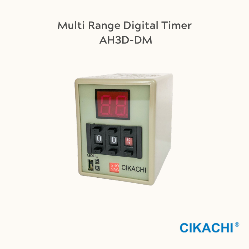 CIKACHI Multi Range Digital Timer AH3D-DM | Shopee Malaysia