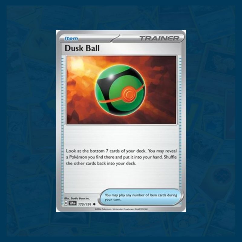 Dusk Ball (175/191) Uncommon | Surging Sparks | Pokemon TCG | Shopee ...