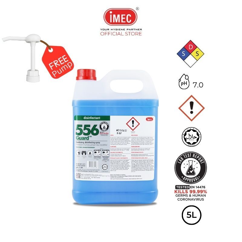 IMEC 556 Guard - Sanitizer and Disinfectant for Surfaces Wiping ...