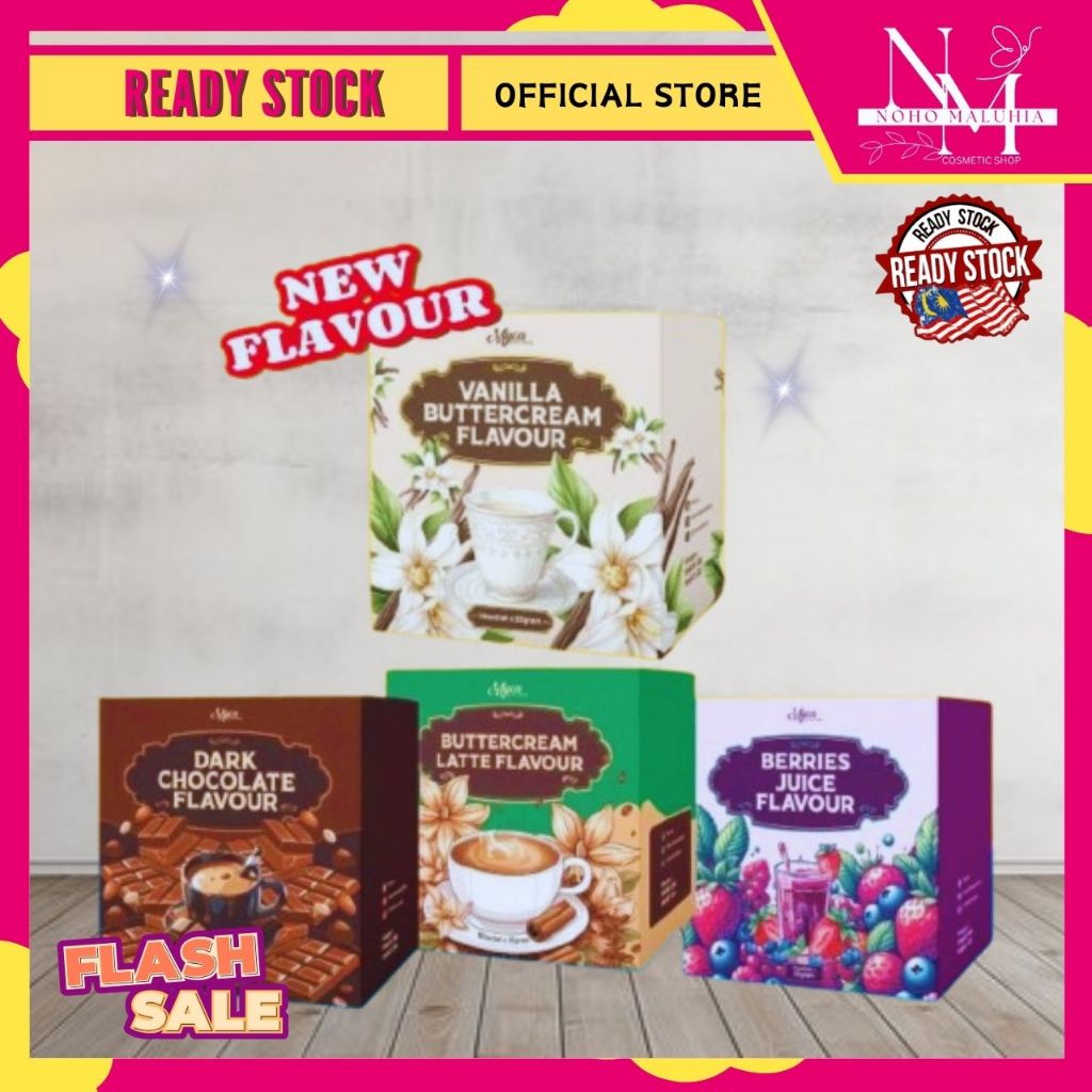 MYCA YL XSlimzz 10s Buttercream Latte Coffee Flush Blackcurrant Fiber ...