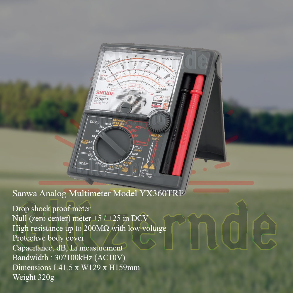 Sanwa Analog Multimeter Made in Japan (YX360TRF) | Shopee Malaysia