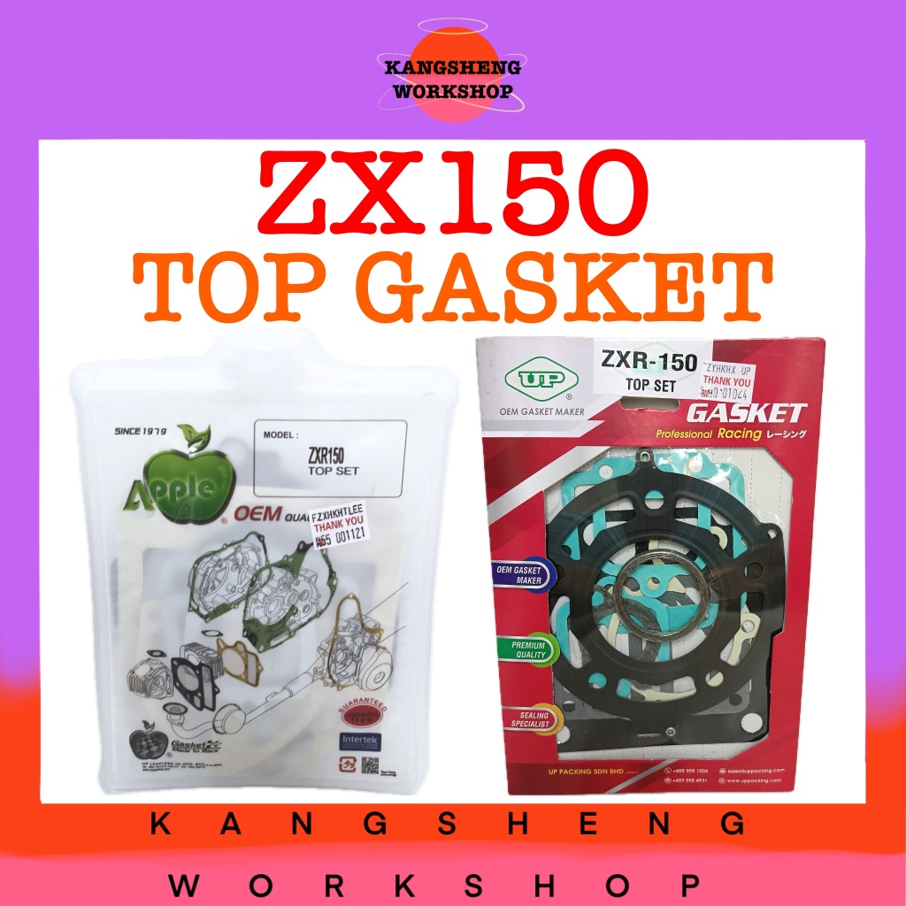 KAWASAKI ZX150 (TOP GASKET) (ZX 150) (ZXR 150/ZXR150) | Shopee Malaysia