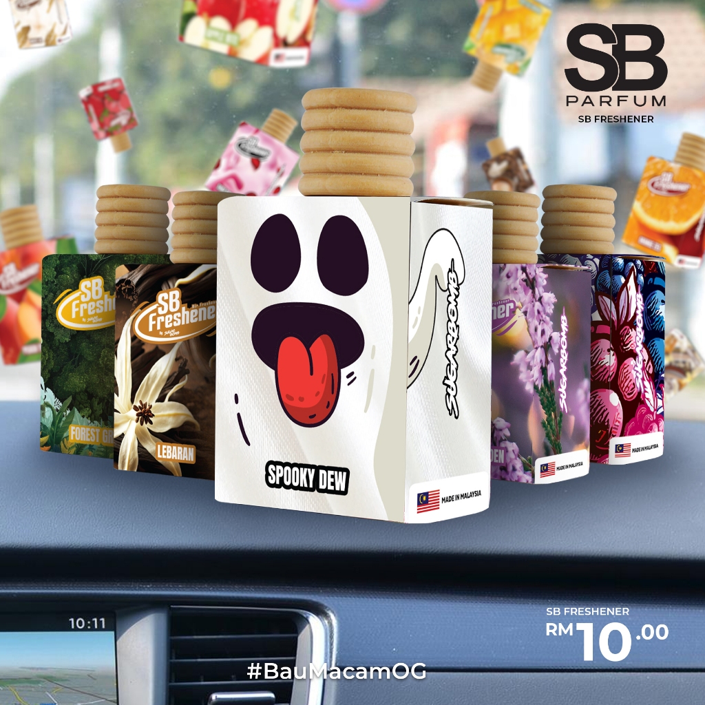 [ORIGINAL] SUGARBOMB PERFUME KERETA | SB FRESHNER ISTIMEWA | TAHAN 45 ...