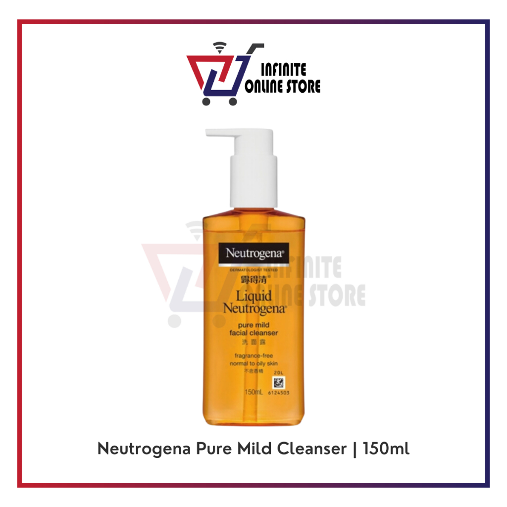 Neutrogena Liquid Pure Mild Facial Cleanser (150ml) | Shopee Malaysia