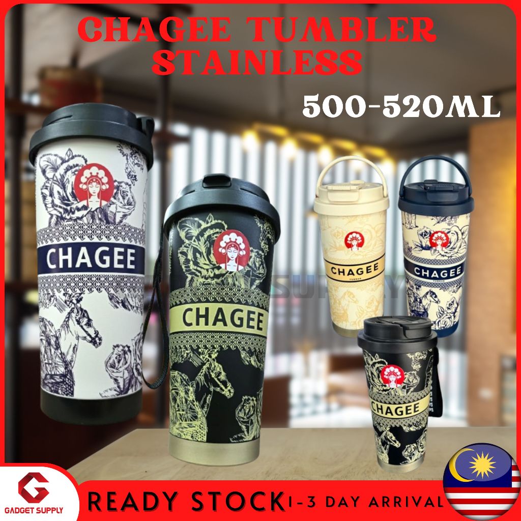 Premium Chagee Coffee Tea Hot/Cold Tumbler 400ml CHAGEE Thermos Cup ...