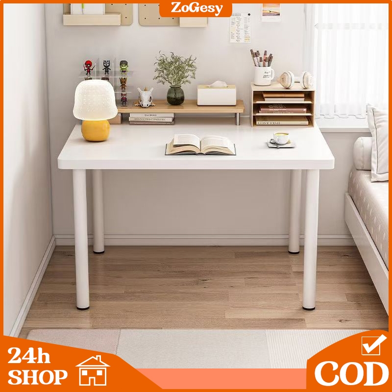 White Study Table Timber home Office Table Tea Table Learning Table ...