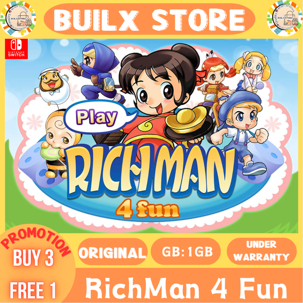 RichMan 4 Fun - Nintendo Switch [Permainan Muat Turun Digital / Digital ...