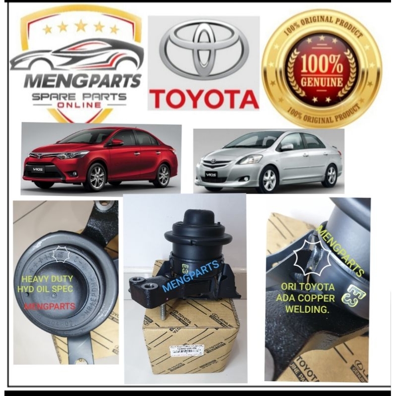 ORIGINAL TOYOTA VIOS NCP93 NCP150 * MANUAL ONLY * RIGHT / TIMING SIDE ...