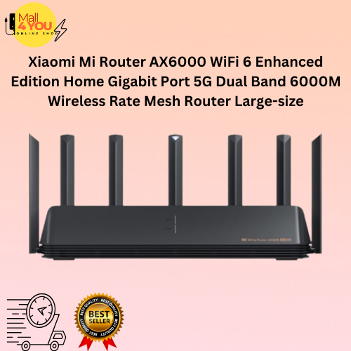 Xiaomi Mi Router AX6000 WiFi6 Enhanced Edition Home Gigabit Port 5G ...