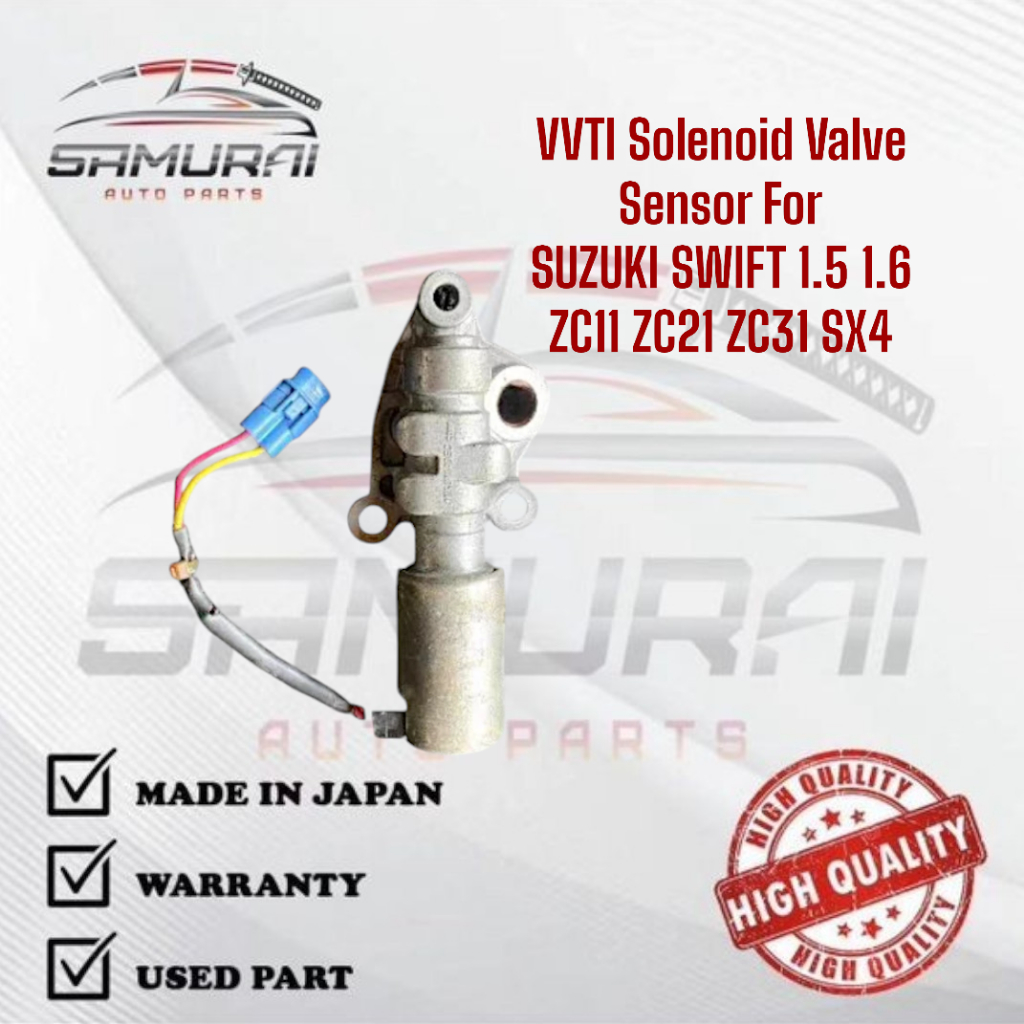 SUZUKI SWIFT 1.5 1.6 ZC11 ZC21 ZC31 SX4 VVTI Solenoid Valve Sensor Used ...