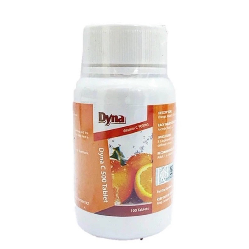Vitamin C 維他命 C Dyna C 500mg Tablets 100s | Shopee Malaysia