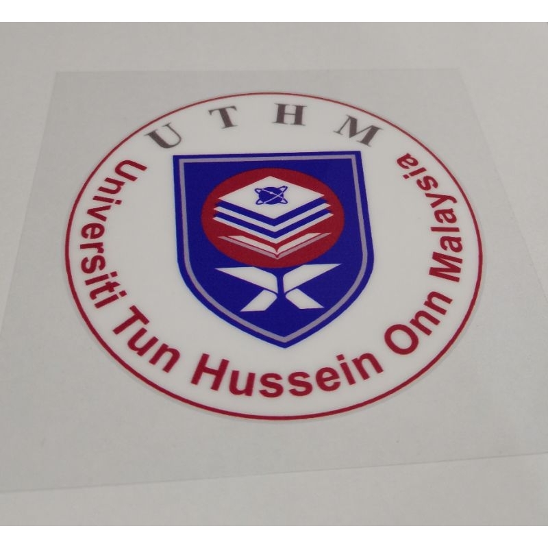 STICKER KERETA UTHM Tampal dalam | Shopee Malaysia