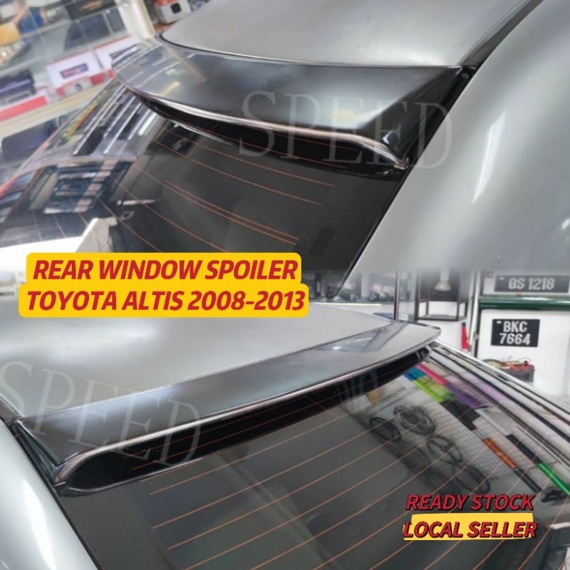 REAR WINDOW SPOILER TOYOTA ALTIS 2008-2013 ROOF WINDOW SPOILER | Shopee ...