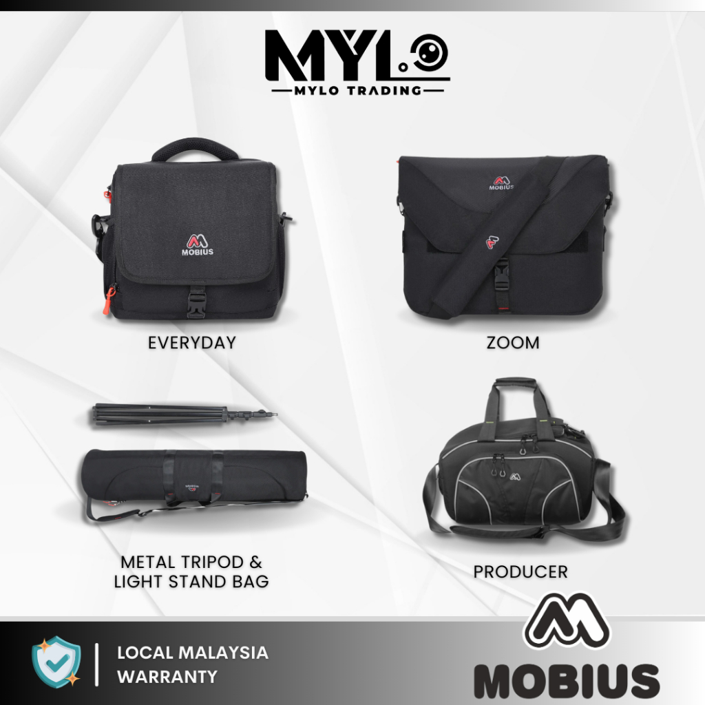 MOBIUS Producer | Everyday | Zoom Professional Video Camera Sling Bag ...
