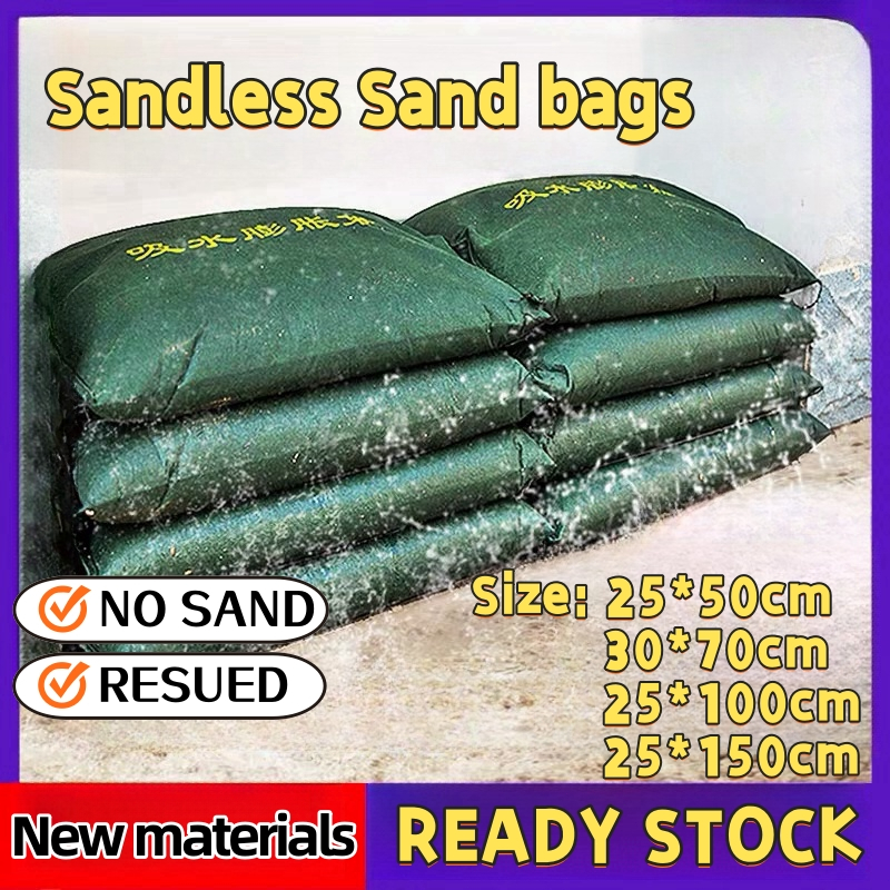 Sandbag For Flood Control Recyclable Flood Control Sandless Sandbags ...