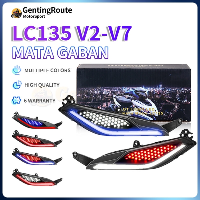 LC135 MATA GABAN LAMP DADA LC135 V2 V3 V4 V5 V6 V7 LED SIGNAL LIGHT PILOT LAMP LC 135 LAMPU ...