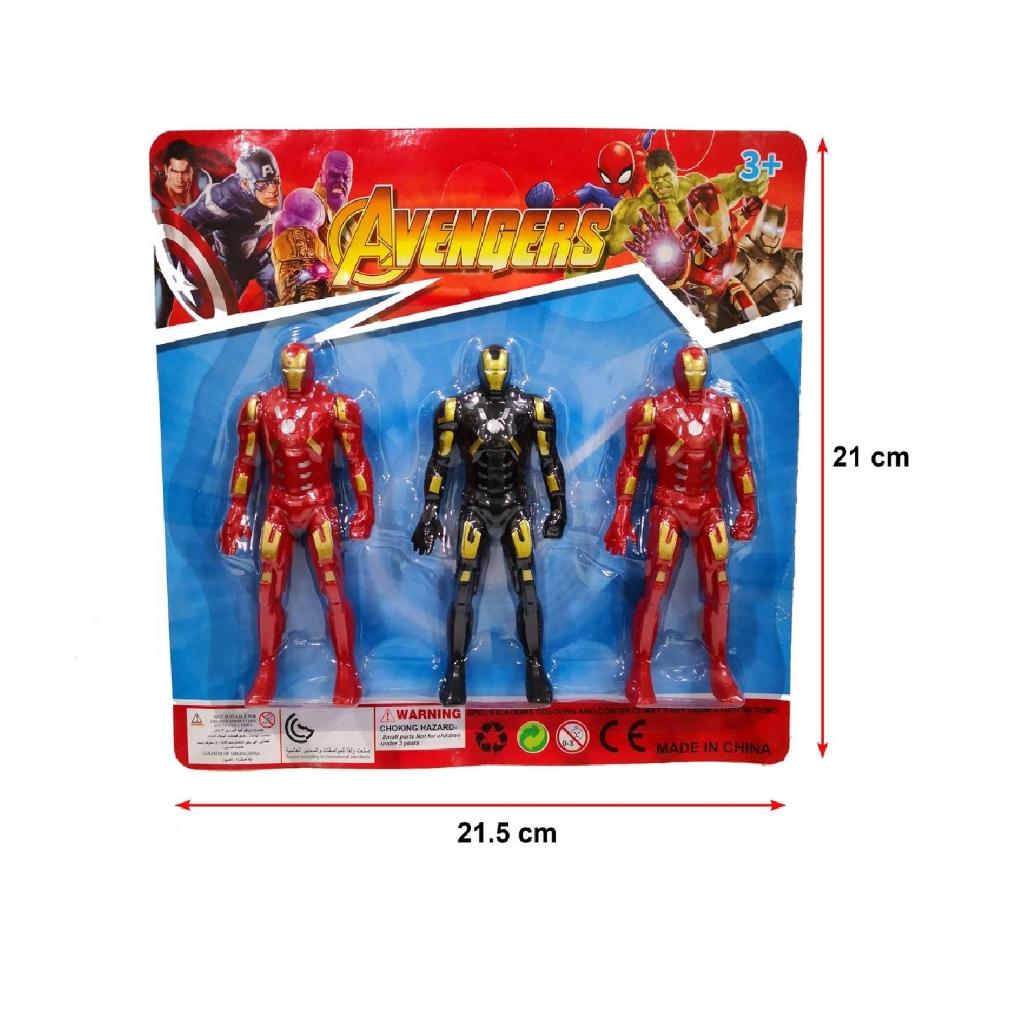 Avengers Robot Toys Action Figure Miniature Superhero | Shopee Malaysia