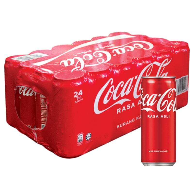 Coca Cola Rasa Asli| Coke 320ml X 24 (1 carton) | Shopee Malaysia