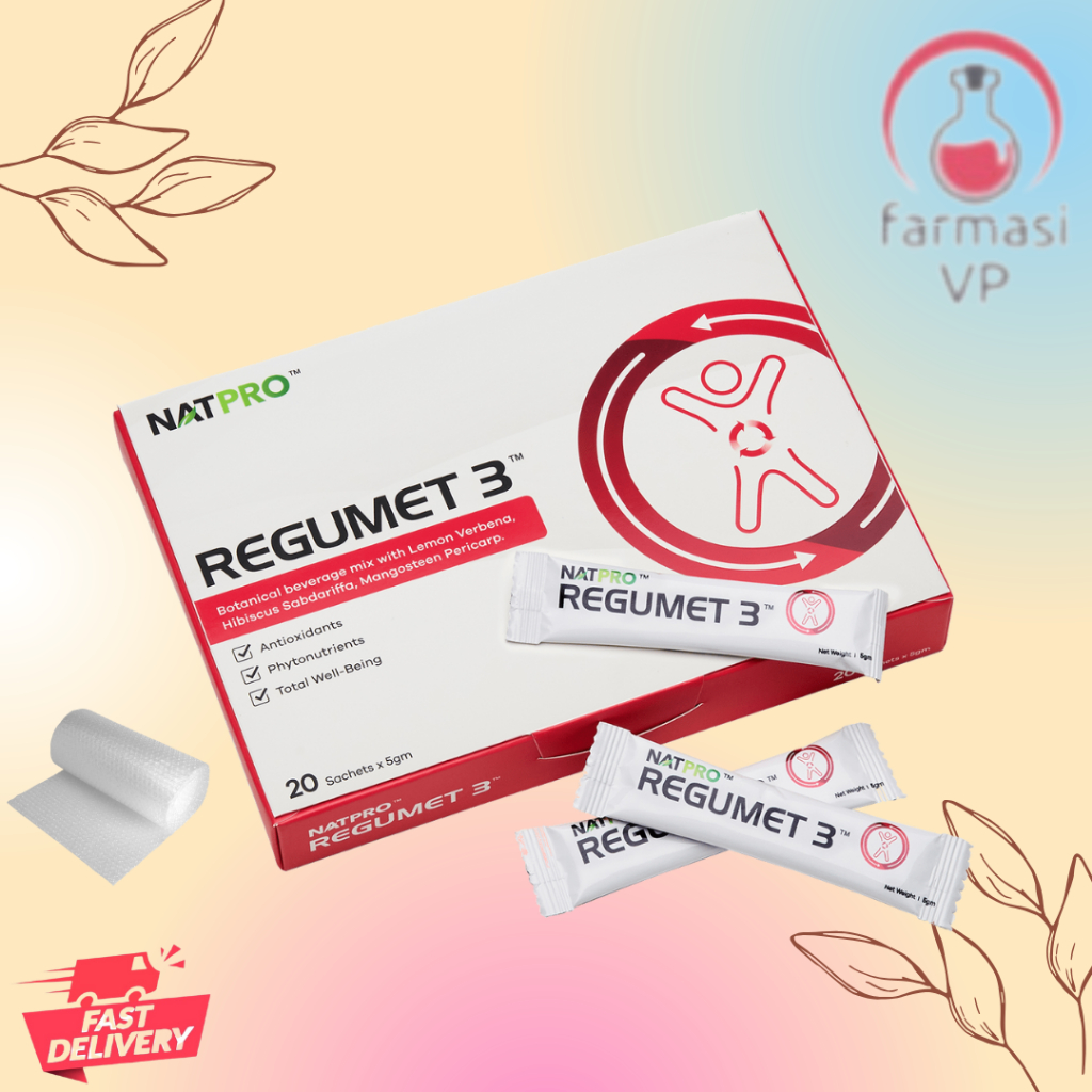 Natpro Regumet 3 20 sachet | Shopee Malaysia