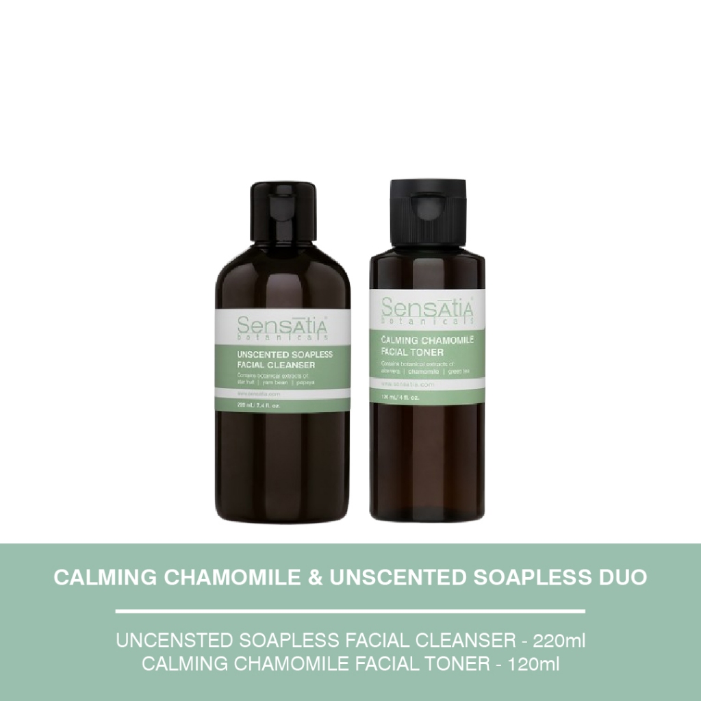 [FESTIVE BUNDLE] Unscented Soapless Facial Cleanser - 220mL + Calming ...