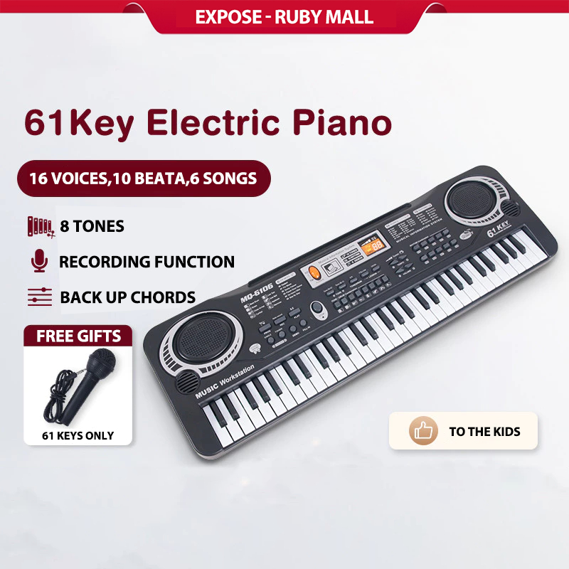 Digital Music Electronic Keyboard Musical Key Board Electric Piano With ...