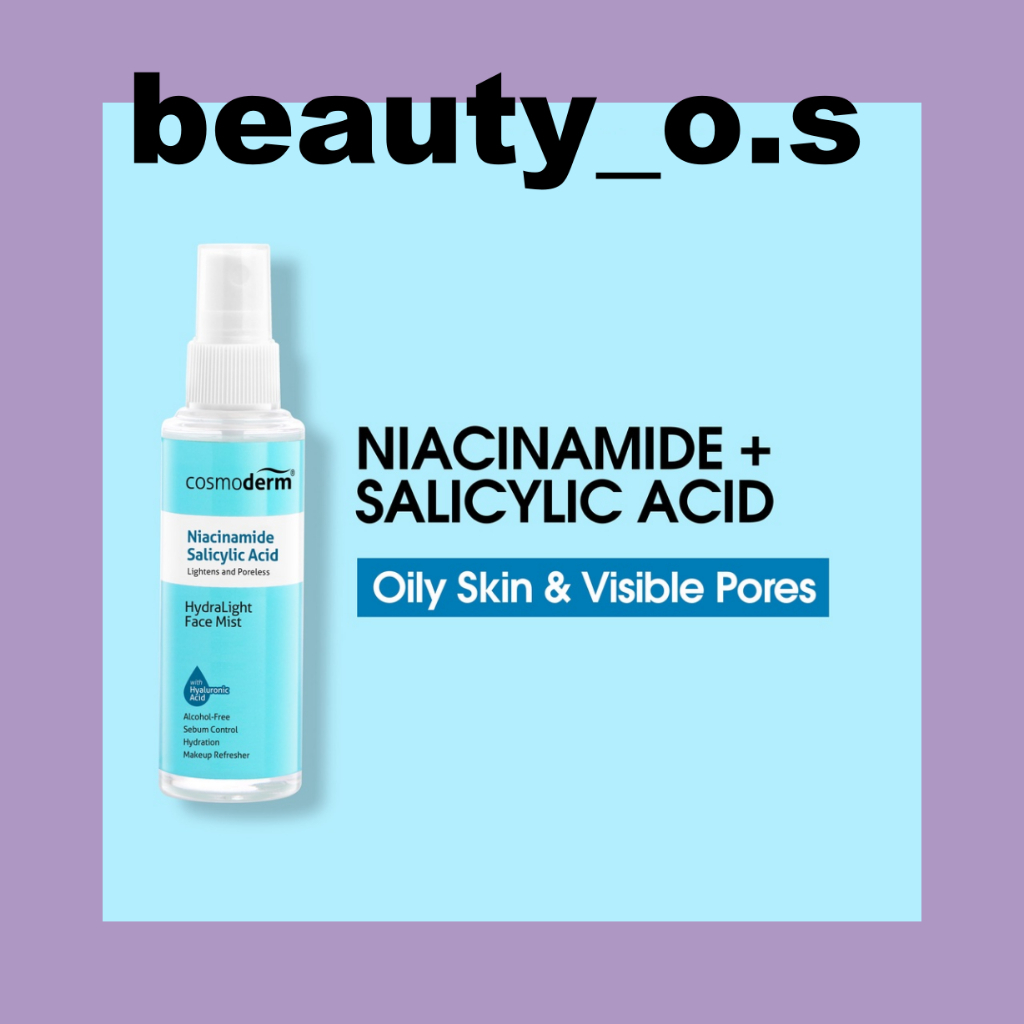 COSMODERM NIACINAMIDE HYDRALIGHT FACE MIST 50ML | Shopee Malaysia