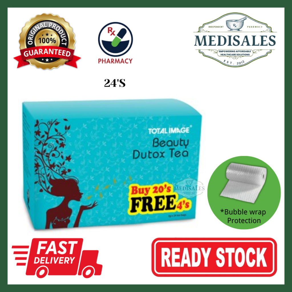TOTAL IMAGE BEAUTY DUTOX TEA 3G X (24'S + 4'S) (EXP 03/2027) | Shopee ...