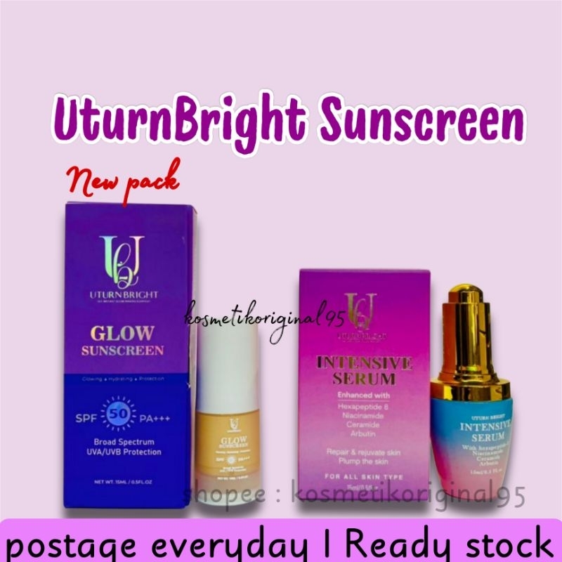 LIMITED EDITION ] U Turn Bright Suncreen Original HQ ‼️ New Packaging ...