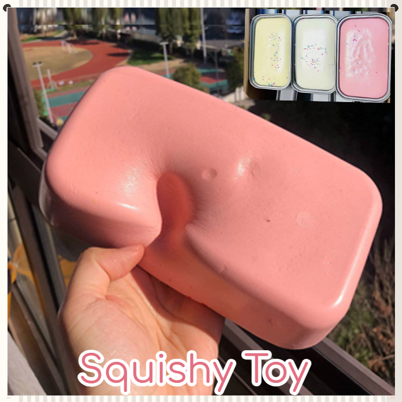 Bread Decompression Toy Slow Rebound Toy Boxes Cake Squeeze Toys Stress ...