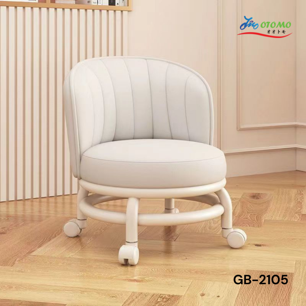 Eames Swivel Low Stool Wheel Children Small Chair Round Stool Sofa ...