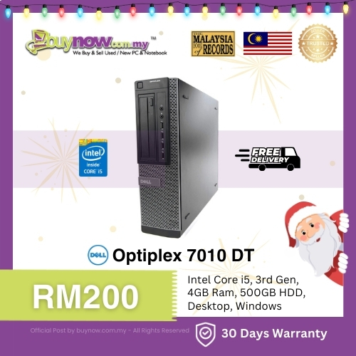 Dell OptiPlex 7010 DT Core i5 Processor 3rd GEN 4GB RAM 500GB HDD ...