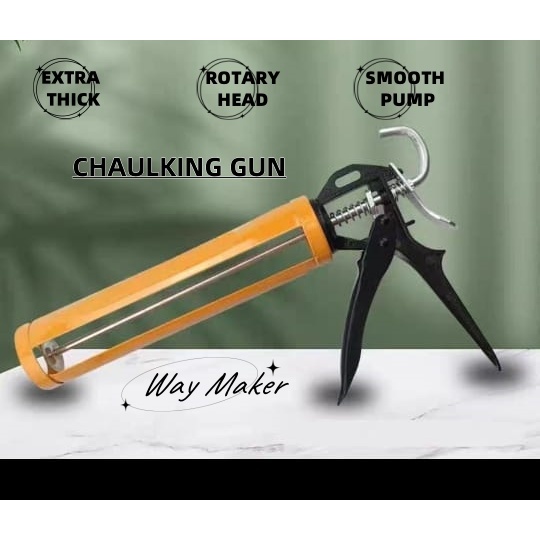 HEAVY DUTY ROTARY CAULKING GUN (SILICON GUN) AWNING GUM / SILICON ...