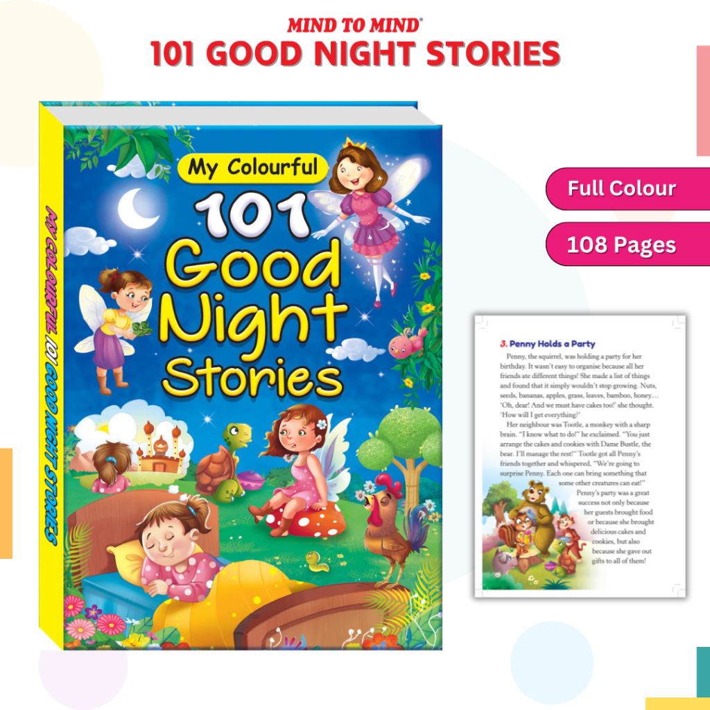 101 Good Night Stories Full Colour Padded Book | Shopee Malaysia