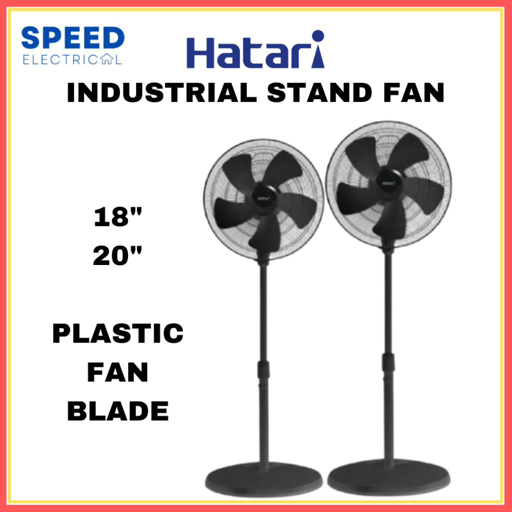 HATARI INDUSTRIAL STAND FAN 18INCH IP18M1 20INCH IP20M1 工业风扇 KIPAS ...