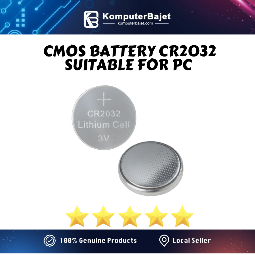 CMOS BATTERY FOR PC 3V Lithium Coin Battery CR2032 | Shopee Malaysia