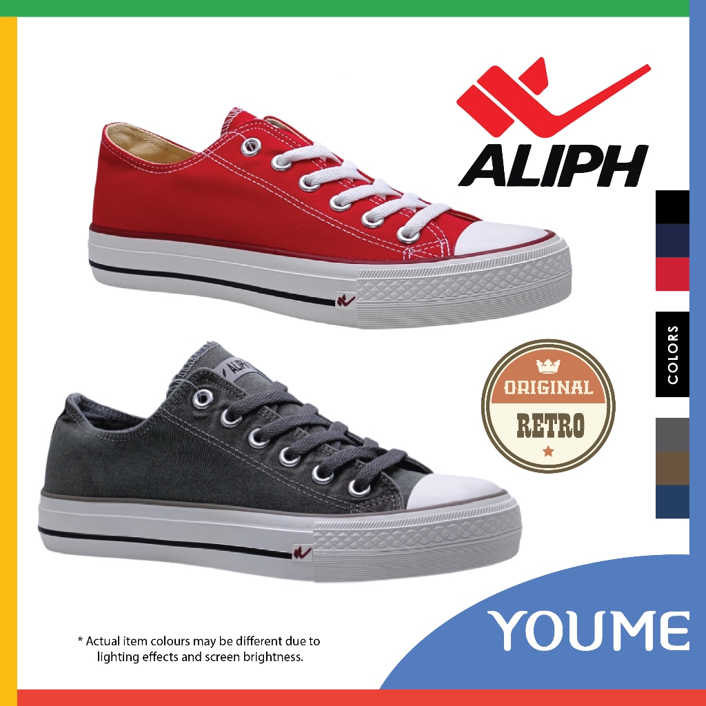 ALIPH Original Retro 1006-1007 Men Classic Canvas Sneakers Shoes Full ...