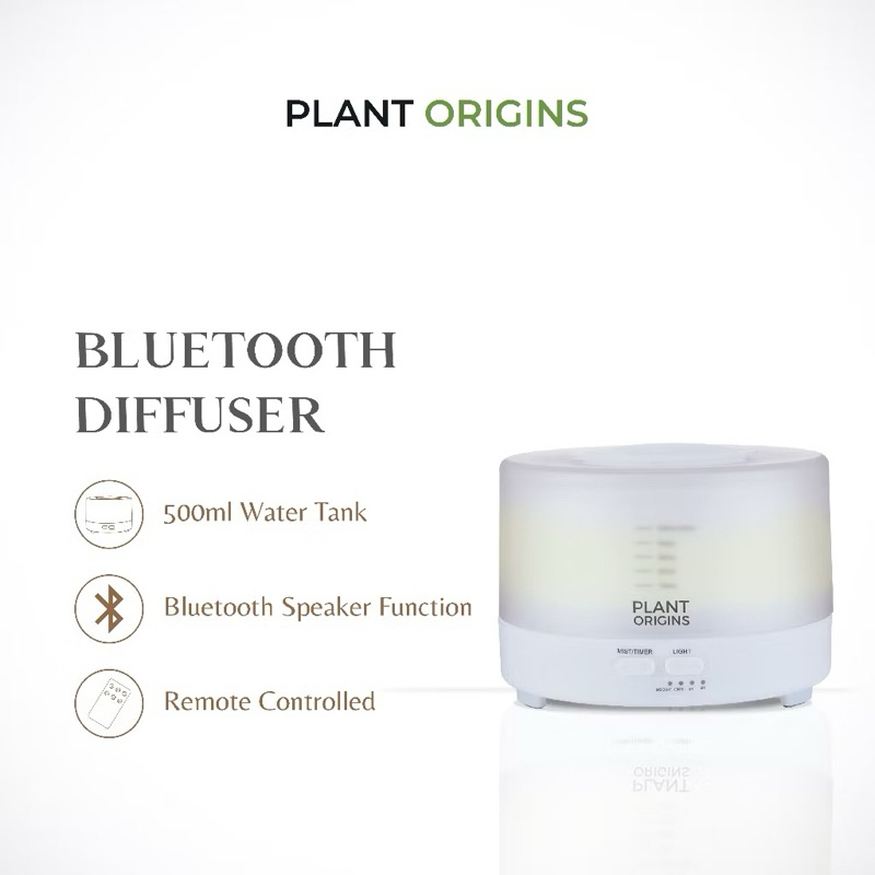Plant Origins Aromatherapy Bluetooth Diffuser (500ml) | Shopee Malaysia